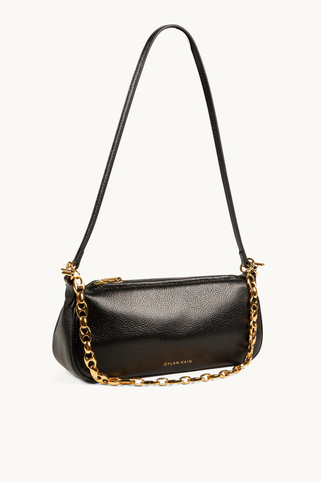 The Lexi Leather Sling Bag in Black/Gold – Dylan Kain