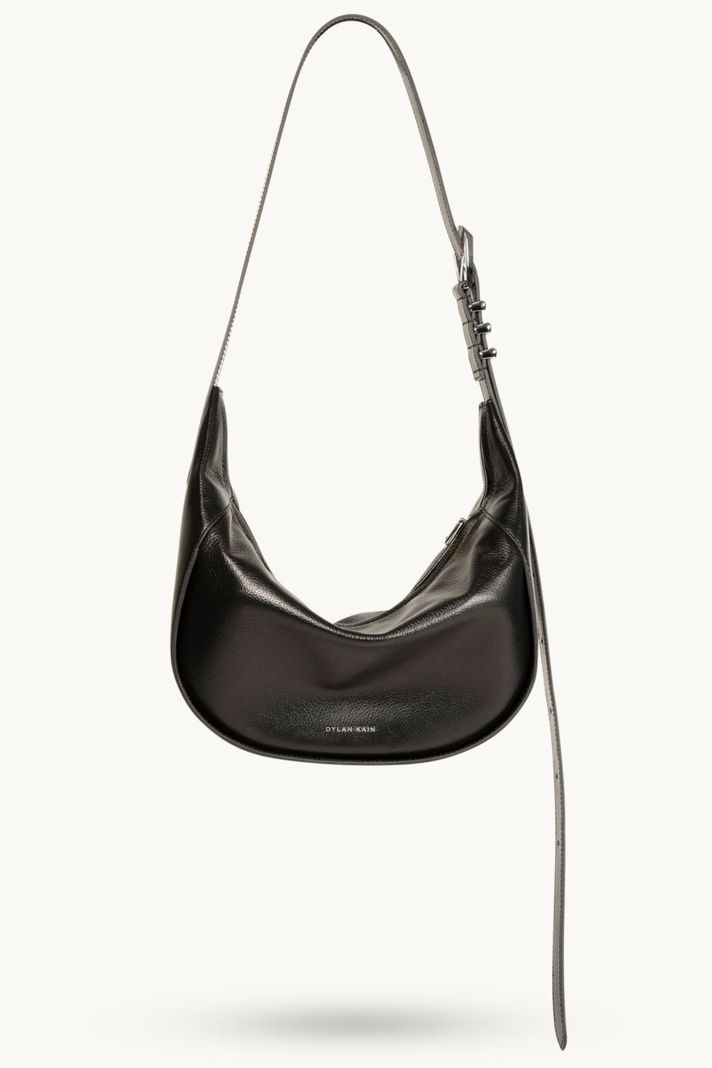 The Neveah Leather Sling Bag in Black/Silver – Dylan Kain